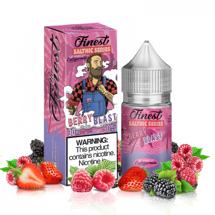 Berry Blast Salt - The Finest - PlagueLiquid / 역병쥬스 - 전자담배 액상 리뷰 사이트
